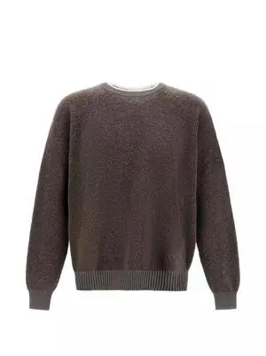 Herno Bouclé-knit Sweater - Brown