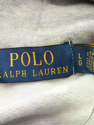 Polo Ralph Lauren Logo Pullover Hoodie - Grey