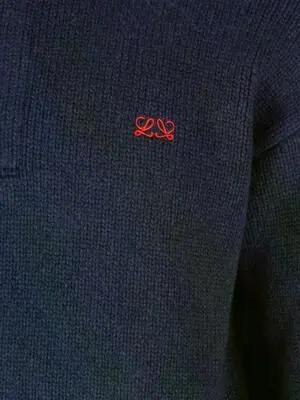 Loewe Polo Sweater In Wool