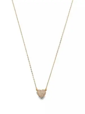 Kate Spade New York Amour Crystal-embellished Heart-pendant Necklace