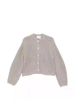 FTC Chunky-knit Buttoned Cardigan