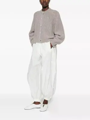FTC Chunky-knit Buttoned Cardigan