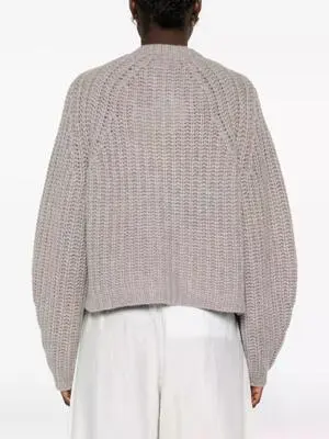 FTC Chunky-knit Buttoned Cardigan