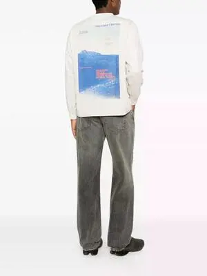 SNOW PEAK Graphic-print Long-sleeved T-shirt