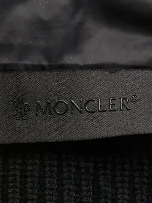 Moncler Knit Hooded Down Jacket