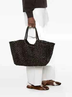 Dragon Diffusion Nantucket Cactus Woven Tote Bag
