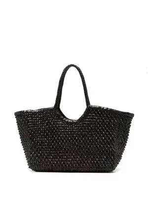Dragon Diffusion Nantucket Cactus Woven Tote Bag - Brown