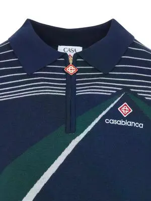 Casablanca Logo-detail Polo Shirt
