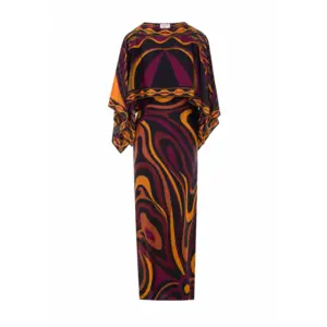 Emilio Pucci Marmo Print Dress