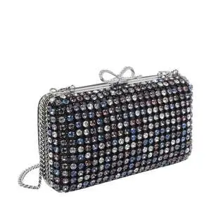 SELF-PORTRAIT Multi Crystal Clutch