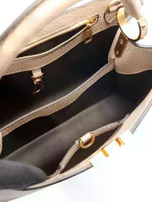 LOUIS VUITTON 2021-2026 Taurillon Capucines Bb Satchel