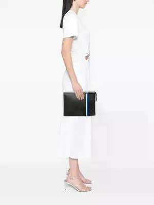 LOUIS VUITTON 2020 Epi And Damier Graphite Stripe Pochette Voyage Mm Clutch Bag