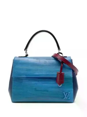 LOUIS VUITTON 2018 Epi Cluny Bb Satchel - Blue