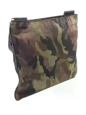 Prada 2013-2026 Tessuto Camouflage Zip Top Crossbody Bag