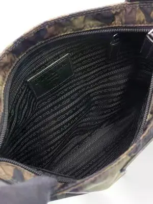 Prada 2013-2026 Tessuto Camouflage Zip Top Crossbody Bag
