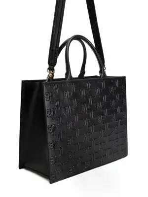 Elisabetta Franchi Bold Monogram Large Shopper Bag