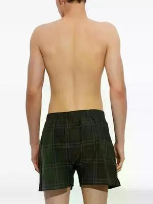 Burberry Check Cotton Boxer Shorts