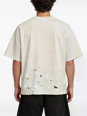 WARMAN Distressed Graphic-print T-shirt