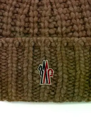 Moncler Chunky-knit Beanie Hat