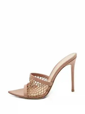 GIANVITO ROSSI Alisia Mesh Sandals