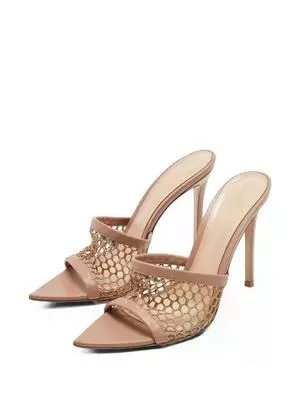 GIANVITO ROSSI Alisia Mesh Sandals