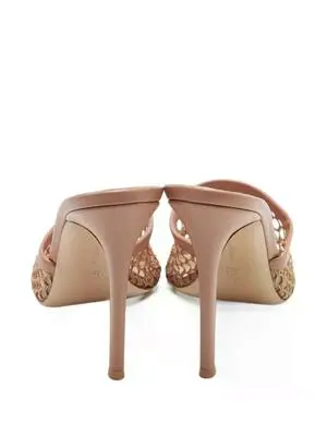 GIANVITO ROSSI Alisia Mesh Sandals