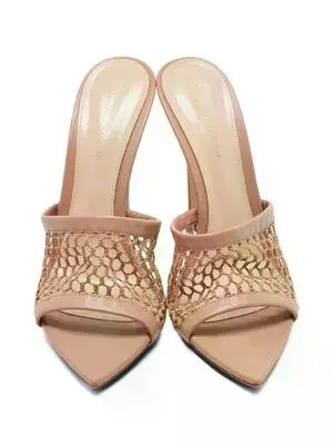GIANVITO ROSSI Alisia Mesh Sandals