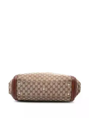 Gucci 2016-2026 Gg Canvas Bella Convertible Tote Satchel