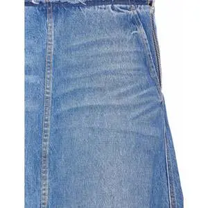 Alexander Wang Low Rise A Line Denim Skirt