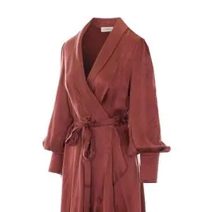 Zimmermann Wallet Midi Dress - Pink