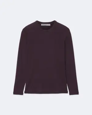 ALLSAINTS Kira Wool-blend Long-sleeve T-shirt - Red