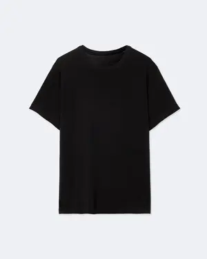 ALLSAINTS Kira Regular-fit Wool-blend T-shirt Black