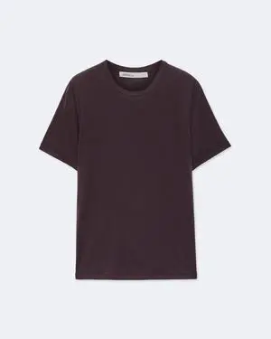 ALLSAINTS Kira Regular-fit Wool-blend T-shirt Red