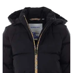 Burberry Check Trim Down Jacket