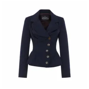 VIVIENNE WESTWOOD Drunken Tailored Jacket - Blue
