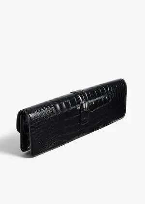 Khaite Blake Long Clutch In Alligator