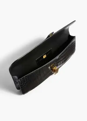 Khaite Blake Long Clutch In Alligator