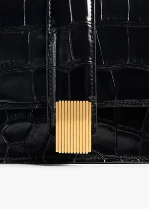 Khaite Blake Long Clutch In Alligator