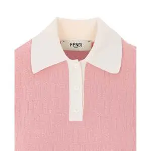 Fendi Ff Allover Motif Dress