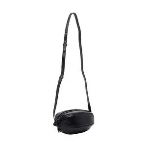 Hereu Boya Distressed Crossbody Bag - Black