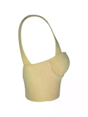 Galvan Knitted Crop Top