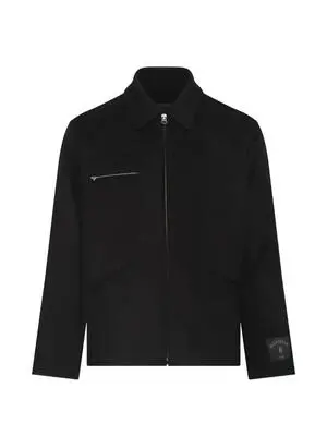 MAISON MARGIELA Double-faced Wool Zip Jacket - Black
