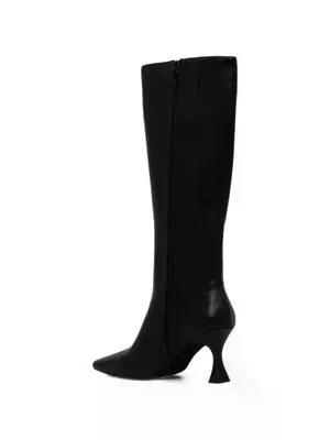 Jeffrey Campbell Check-mate Square-toe Boots