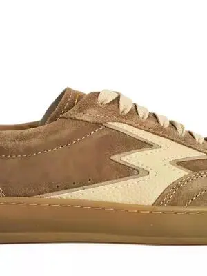 MOA CONCEPT Sneaker Club Lightning-bolt Suede Sneakers