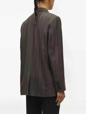 Samsøe Samsøe Sahelly Pinstripe Double-breasted Blazer