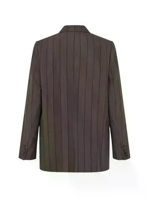 Samsøe Samsøe Sahelly Pinstripe Double-breasted Blazer