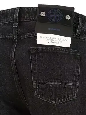 Stone Island Grainy-wash Straight-leg Jeans