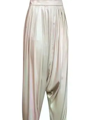 Giuseppe Di Morabito Pleated Draped-crotch Trousers
