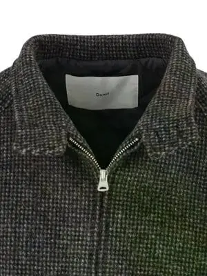 DUNST Check-pattern Wool Jacket