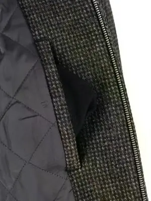 DUNST Check-pattern Wool Jacket